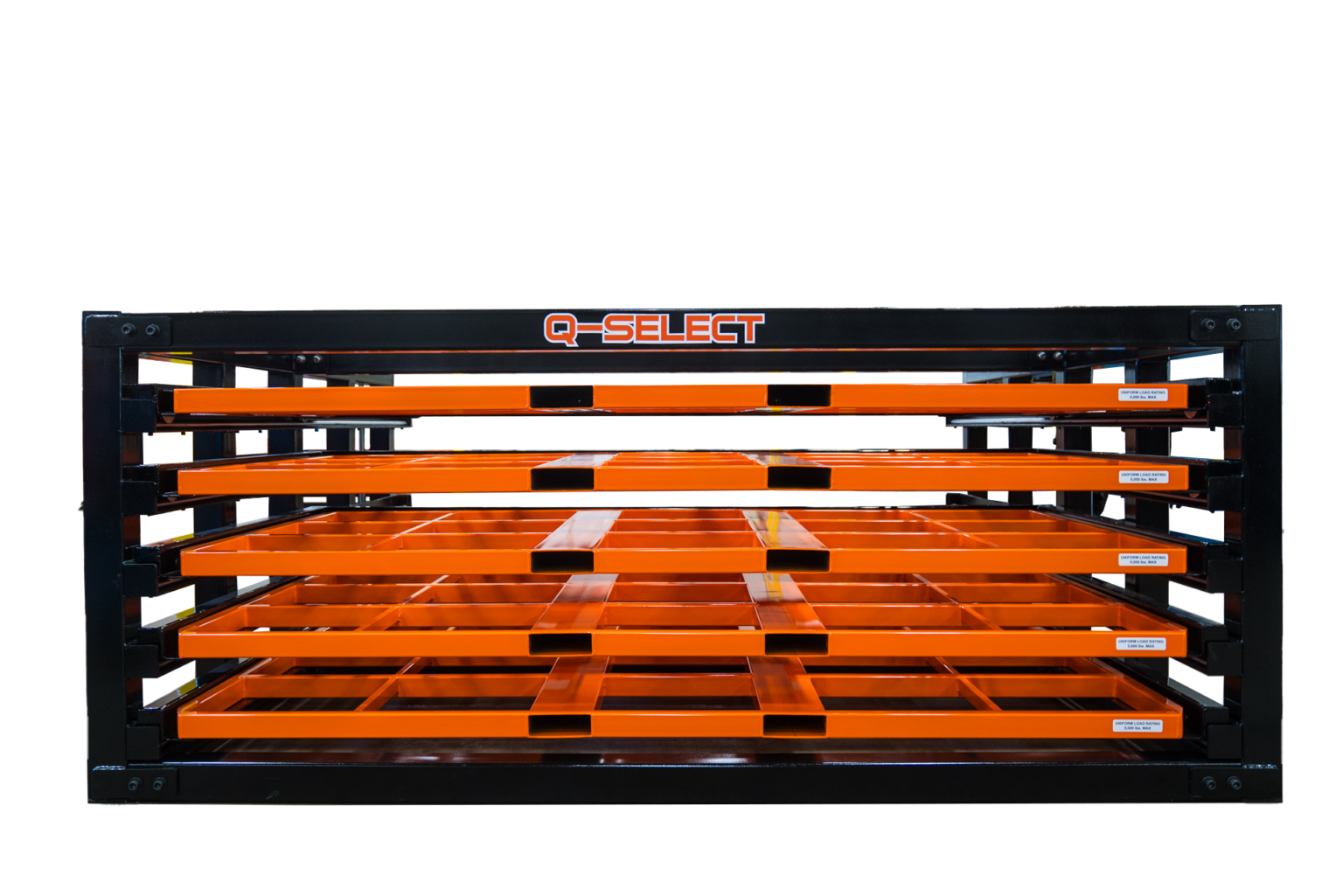 Q SELECT Sheet Metal Queing Rack Big Steel Rack